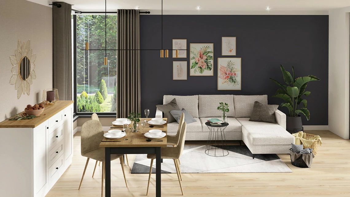 Jaki stół do małego salonu? Inspiracje Bodzio