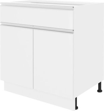 Szafka 80 dolna szuflad. z wkł./front - easy box- SANDI Biały-połysk ...