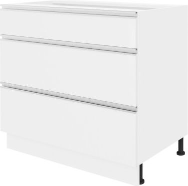 Szafka 90 dolna szuflad. z wkł. - easy box- SANDI Biały-połysk - BODZIO